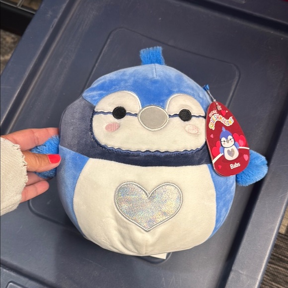 Small Pets | Squishmallow Babs Blue And White Plush Bird Toy | Poshmark